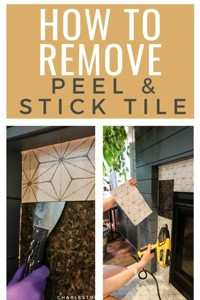 How to remove peel & stick tiles How to remove peel & stick tiles